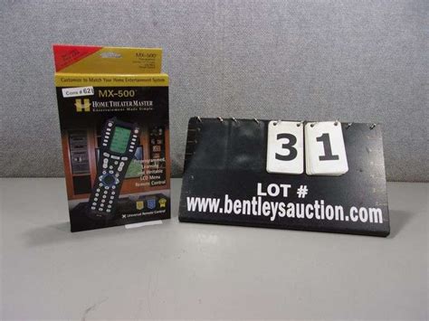 Universal Remote Mx 500 Nib Bentley And Associates Llc