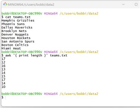Bash How To Count Number Of Characters In Each Line Of File Collecting Wisdom