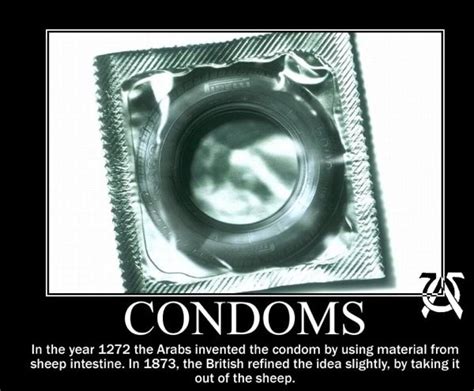 Condoms In The Year The Arabs Invented The Condom By Using Material From Sheep Intestine