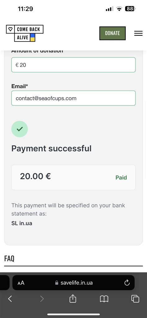 Donation Board — Sea Of Cups