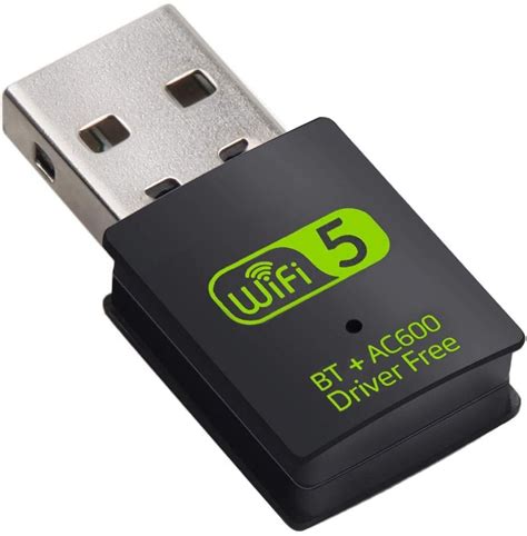 Disen Usb Wifi Bluetooth Adapter 600mbps Dual Band 2 4 5ghz Wireless