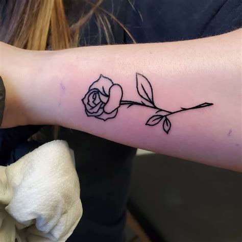 Top 51 Best Simple Rose Tattoo Ideas 2021 Inspiration Guide