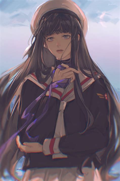 Daidouji Tomoyo Cardcaptor Sakura Drawn By Yidou Danbooru