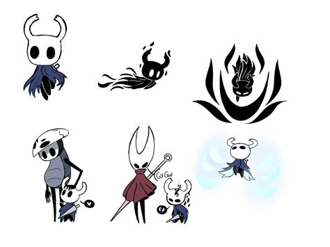 Little Ghost Doodles Hollow Knight By Moonlight8101 On Deviantart