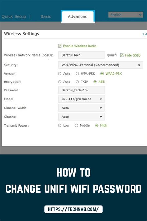 How To Change Unifi Wifi Password Wireless Networking Wifi Password Wifi Router