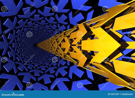 Arrow Pipelines Stock Illustration Illustration Of Symbolic 2531297