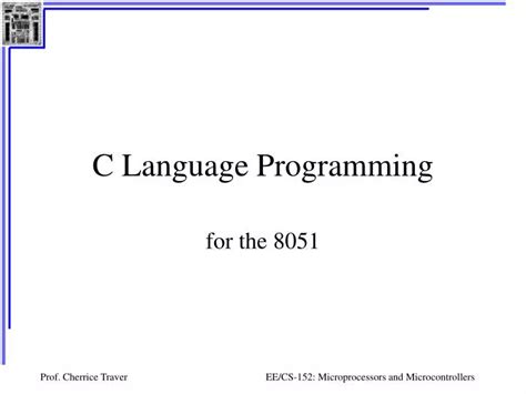 Ppt C Language Programming Powerpoint Presentation Free Download