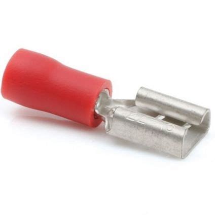 RFP Termination Technology Insulated Female Push on Terminal mm² mm² mm Red Pack