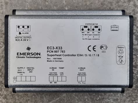 New Emerson EC3 X33 HOS BV