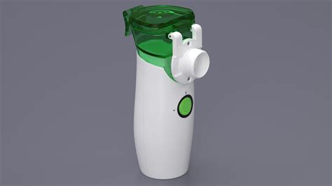 Portable Mini Inhaler Machine 3d Model 29 3ds Blend C4d Fbx Max