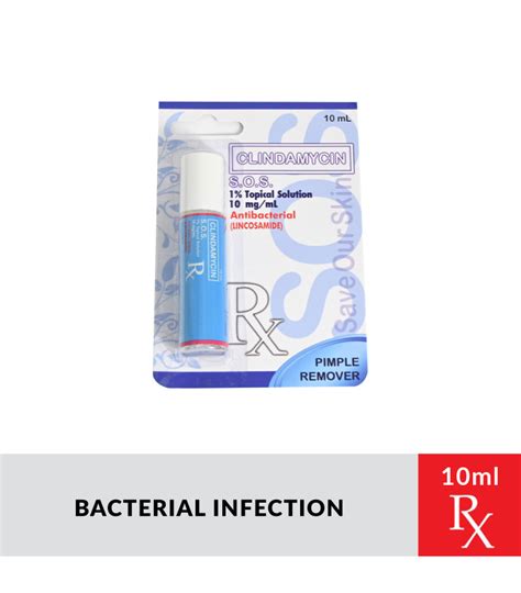 Rx Sos Clindamycin Topical Solution 1 10ml
