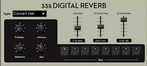 Reverb And Its Parameters PreSonus