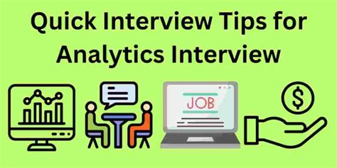Quick Interview Tips For Analytics Interview Question Answer