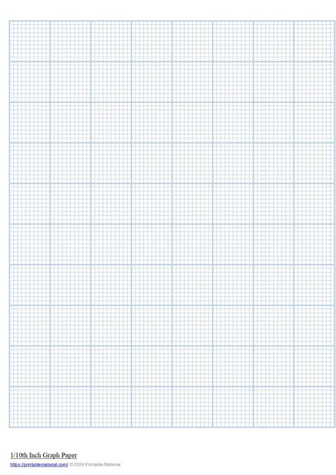 Graph Paper Free Printable Pdf With Various Sizes