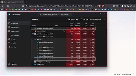Windows Command Processor Using Really High Memory Microsoft Qanda