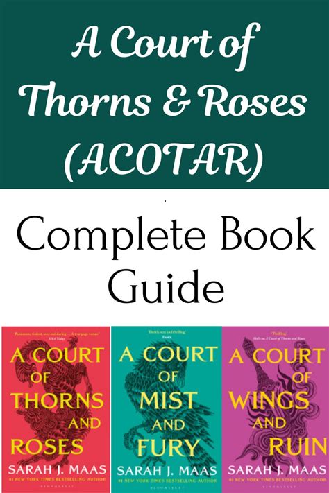 A Court Of Thorns And Roses Books In Order Acotar Artofit