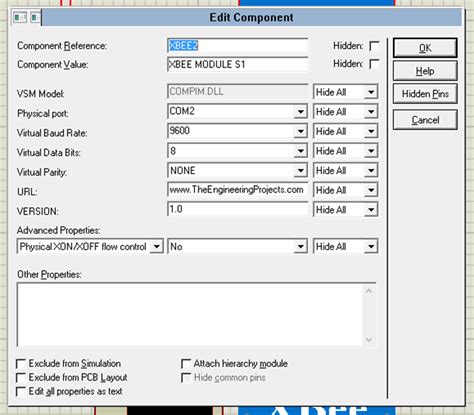 Xbee Library For Proteus The Engineering Projects