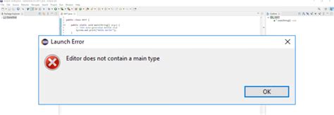 Eclipse Selection Does Not Contain A Main Type A Guide