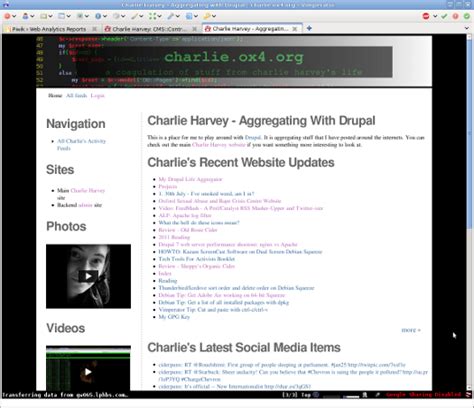 My Drupal Life Aggregator Charlie Harvey