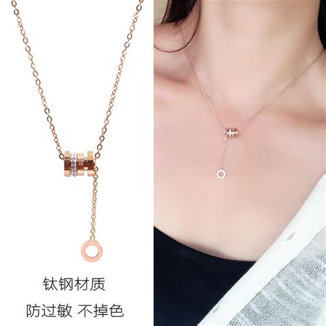 玫瑰金项链新款玫瑰金项链流行玫瑰金项链图片新款第22页大山谷图库