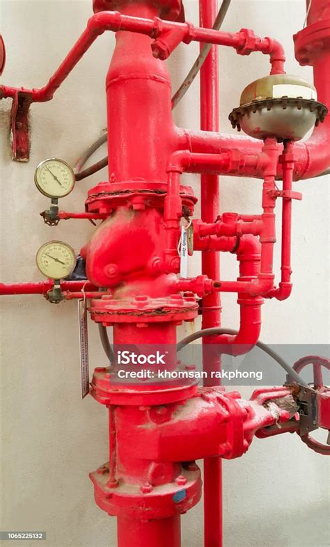 물 용 밸브 자동 화재 방지 화재 경보 시스템 화재 보호 시스템 계기판 측정기에 대한 스톡 사진 및 기타 이미지 계기판 측정기 관로 금속 Istock