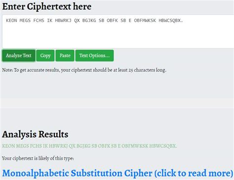 Cipher Identifier