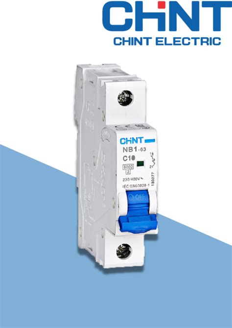 Chint Nb1 63 Type C Mcb 6ka 1pole 2pole 3pole 6a 63a Lazada