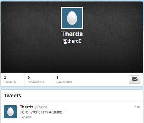 Therd0 Zone Twitter From Aruduino Ethernet Shield