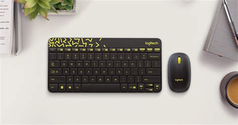 Logitech Mk240 Minimalist Wireless Keyboard Mouse Combo