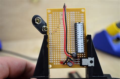 Transfer The MintDuino From Breadboard To Perfboard Make