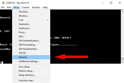 Opening Serial Terminal Support