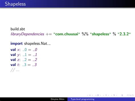 22 Scala Type Level Programming Shapeless Ppt