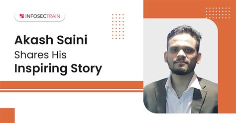 Prabh Nair Linkedin‘de Infosectrains Akash Saini Shares His Inspiring Story