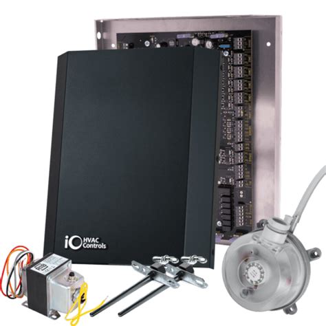 Io Hvac Controls Zp4 Esp Fav Kit 4 Zone Esp Panel W Built In Ventilation Control Kit