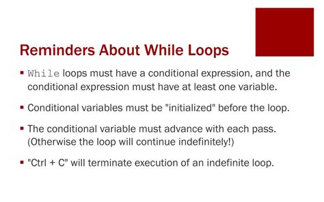 Ppt Matlab While Loops Powerpoint Presentation Free Download Id2140455