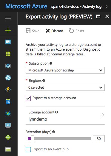 Manage Logs For An Hdinsight Cluster Azure Hdinsight Microsoft Learn