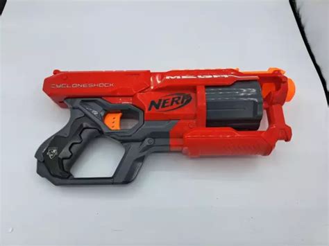 Nerf N Strike Mega Cycloneshock Revolver Blaster Dart Red Gun £1603