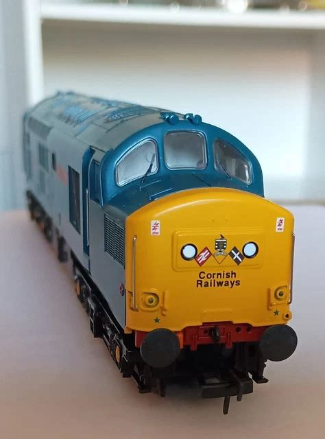 Bachmann 32 780z Class 370 37207 William Cookworthy Br Blue Cornish