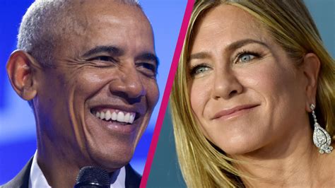 Barack Obama Schwärmt Er Heimlich Für Jennifer Aniston