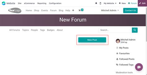 Publish Specific Content For The Website In Odoo 17 Website Builder Odoo V17 Enterprise