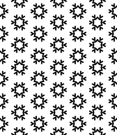 Premium Vector Black And White Seamless Abstract Pattern Background