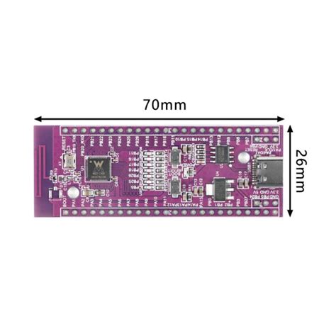 Placa De Desenvolvimento Wifi E Bluetooth W801 240mhz 32 Bits Bit Maker Arduinos Módulos