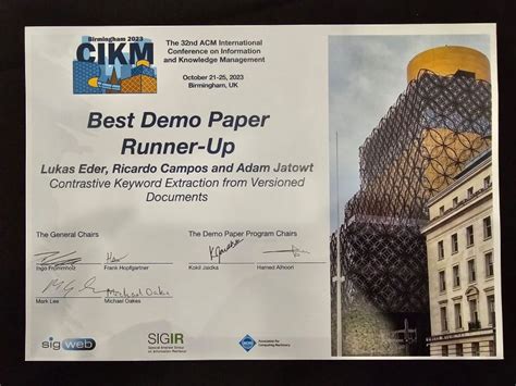 Lukas Eder On Linkedin Cikm2023