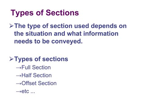 4 Types Of Sectioning Pptx