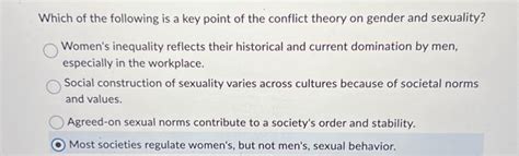 Which Of The Following Is A Key Point Of The Conflict Chegg Com