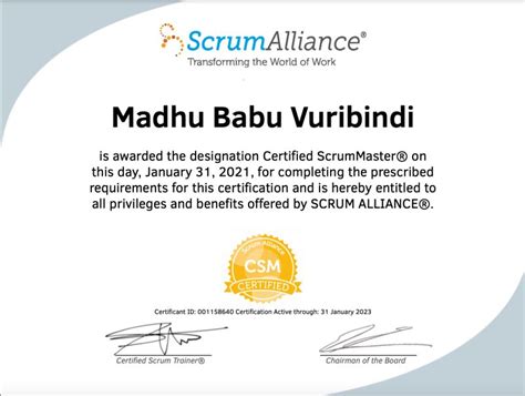 Madhu Babu Vuribindi On Linkedin Scrummasters Csm Certifiedscrummaster 14 Comments