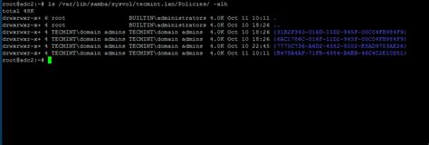 Setup Sysvol Replication Across Two Samba4 Ad Dc With Rsync Part 6
