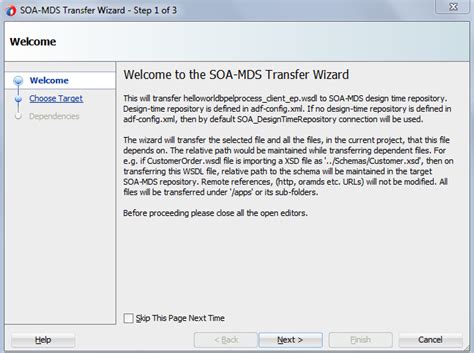 Soa 12c How To Publish Service Bus Artifacts To Soa Design Time