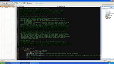 Prog I C Integer Array Sortieren 13 Wuerfel Erstellen Youtube