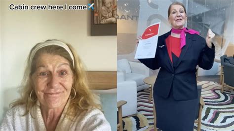I Did It Year Old Grandma Finally Scores Dream Qantas Job Oversixty